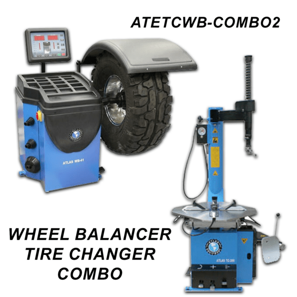 Atlas TC289/WB41 Combo Swing Arm Tire Changer, Wheel Balancer [COMBO2]