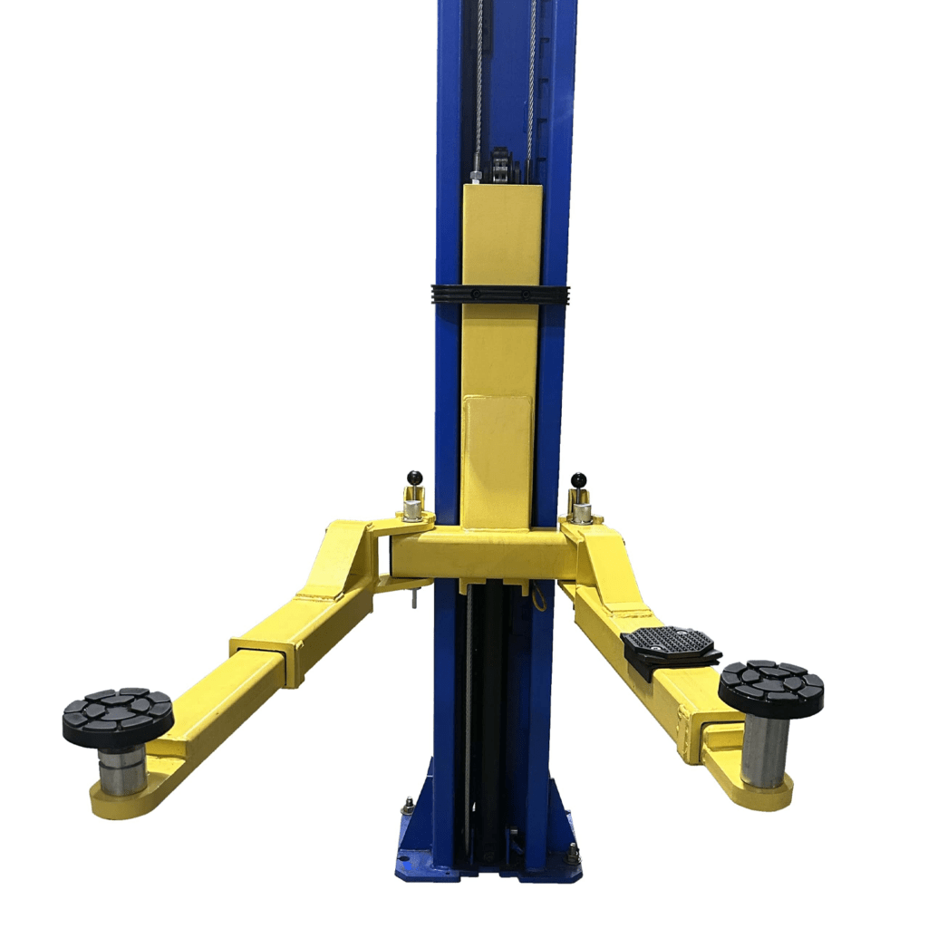 Race Tools Direct 9,000 lb. Capacity Overhead 2 Post Lift - Asymmetric ...