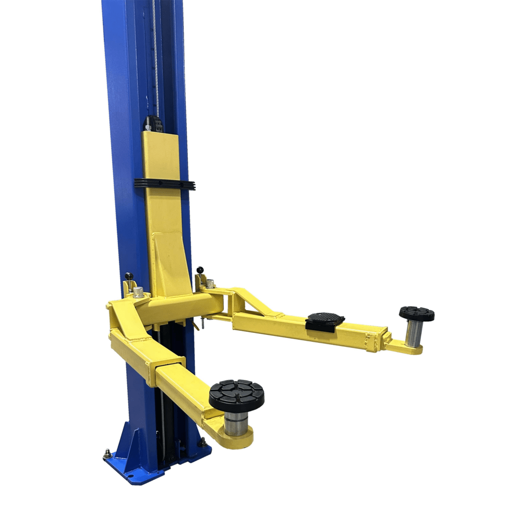 Race Tools Direct 9,000 lb. Capacity Overhead 2 Post Lift - Asymmetric ...