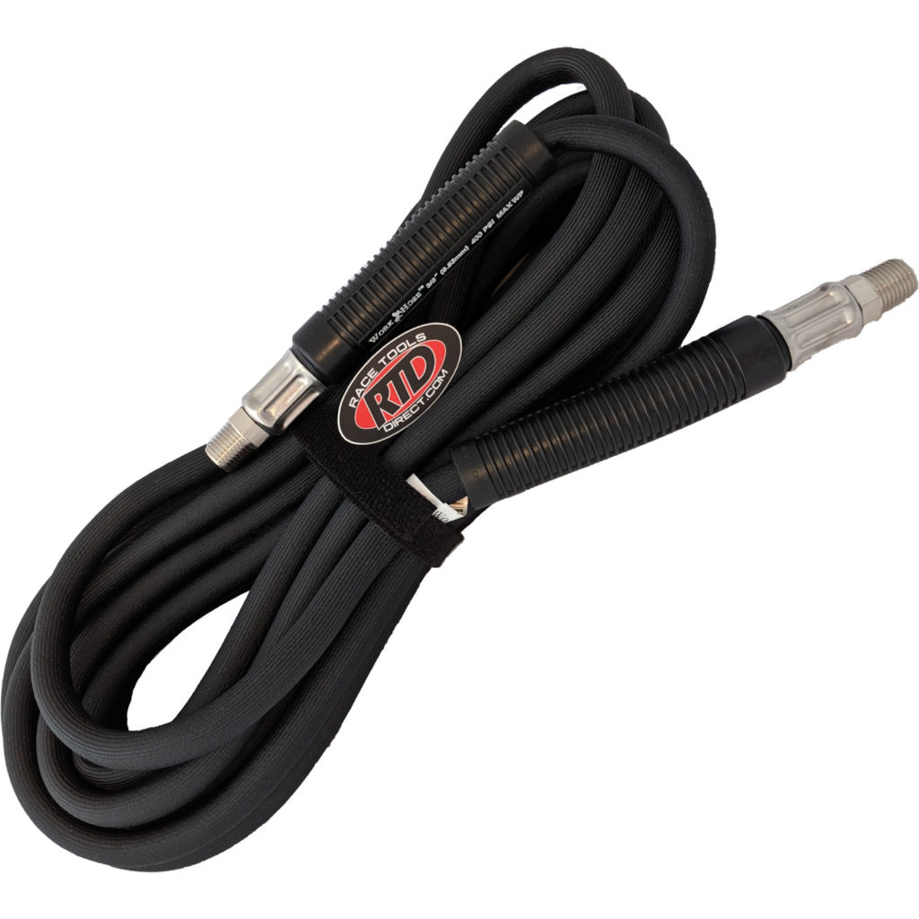 Work Hose 3/8” Lightweight Air hose- 25 Foot – Race Tools Direct