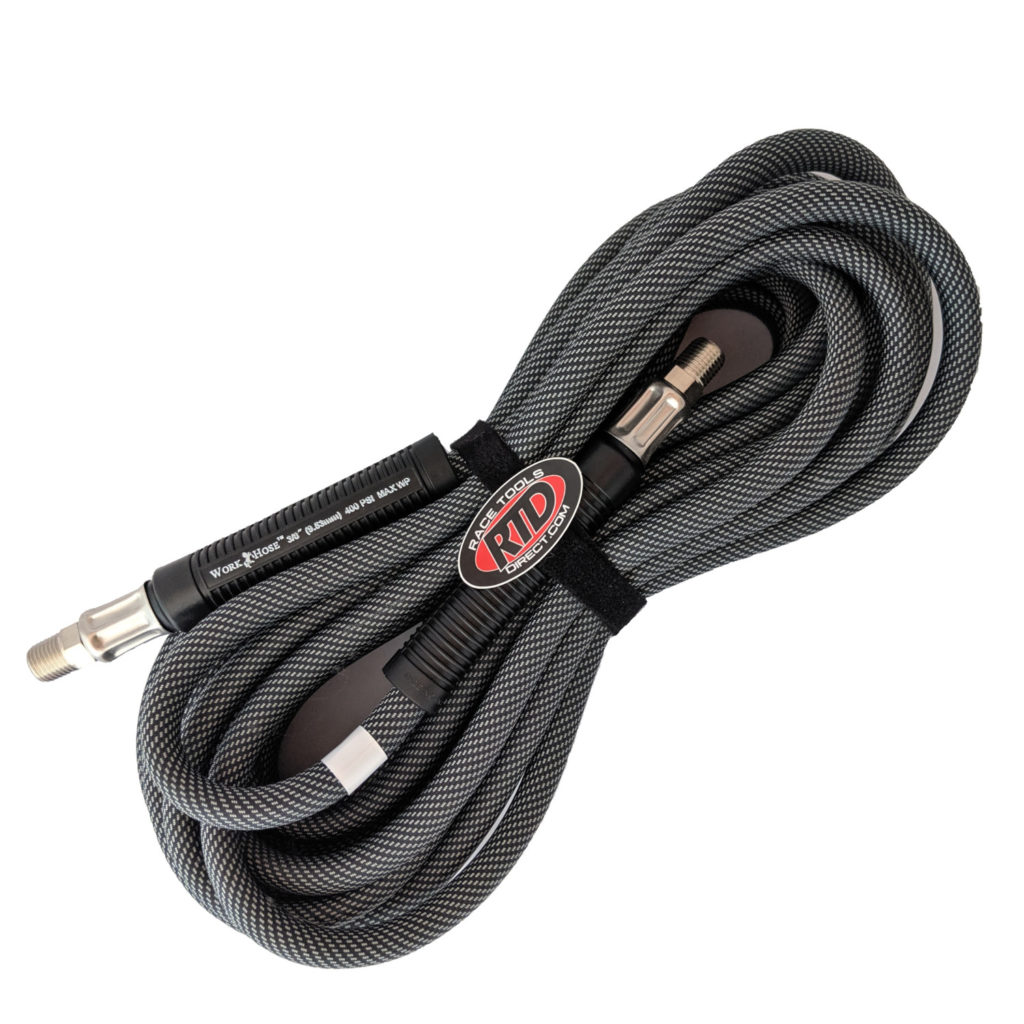 Work Hose 3/8” Lightweight Air hose- 35 Foot – Race Tools Direct