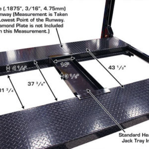 Atlas Garage Pro 8,000 EXT 4 Post lift - Extra Tall – Race Tools Direct